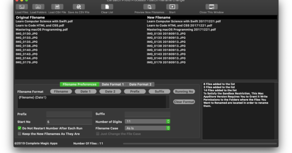 CM Batch Photo Processor — (MAS) – Complete Magic Apps